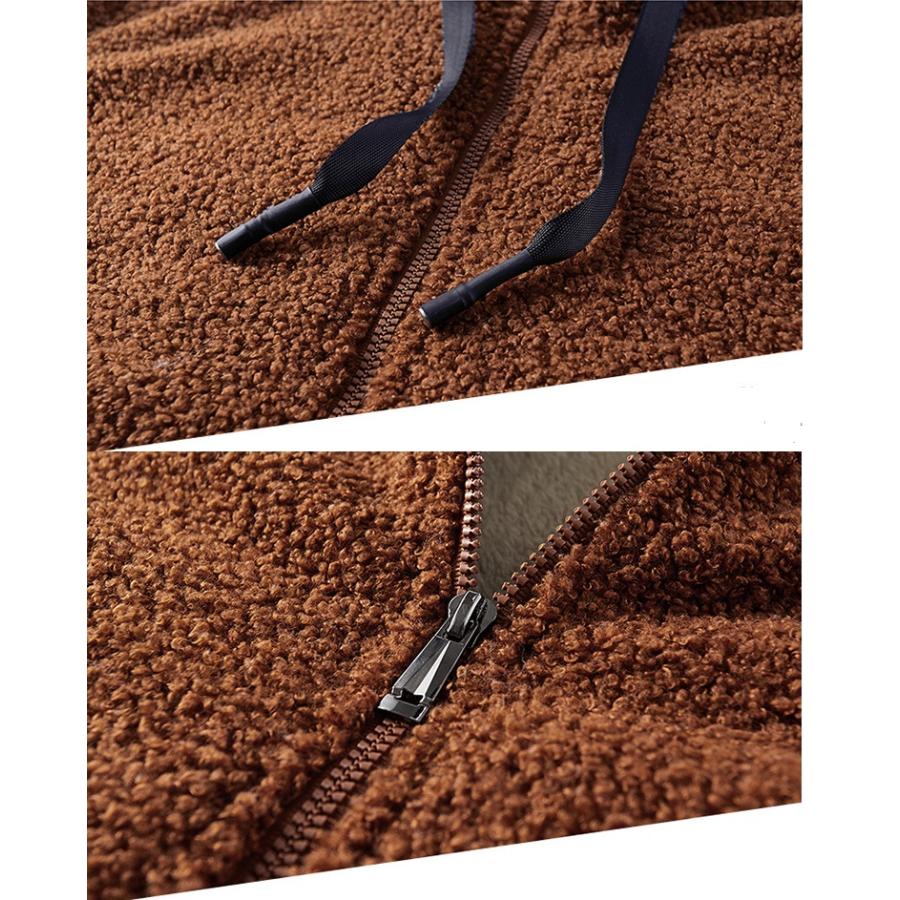 もこもこパーカー 裏起毛 アウター 暖か 防寒 n706 : neo-706 : NEOMALLヤフーショッピング店 - 通販 - Yahoo ...