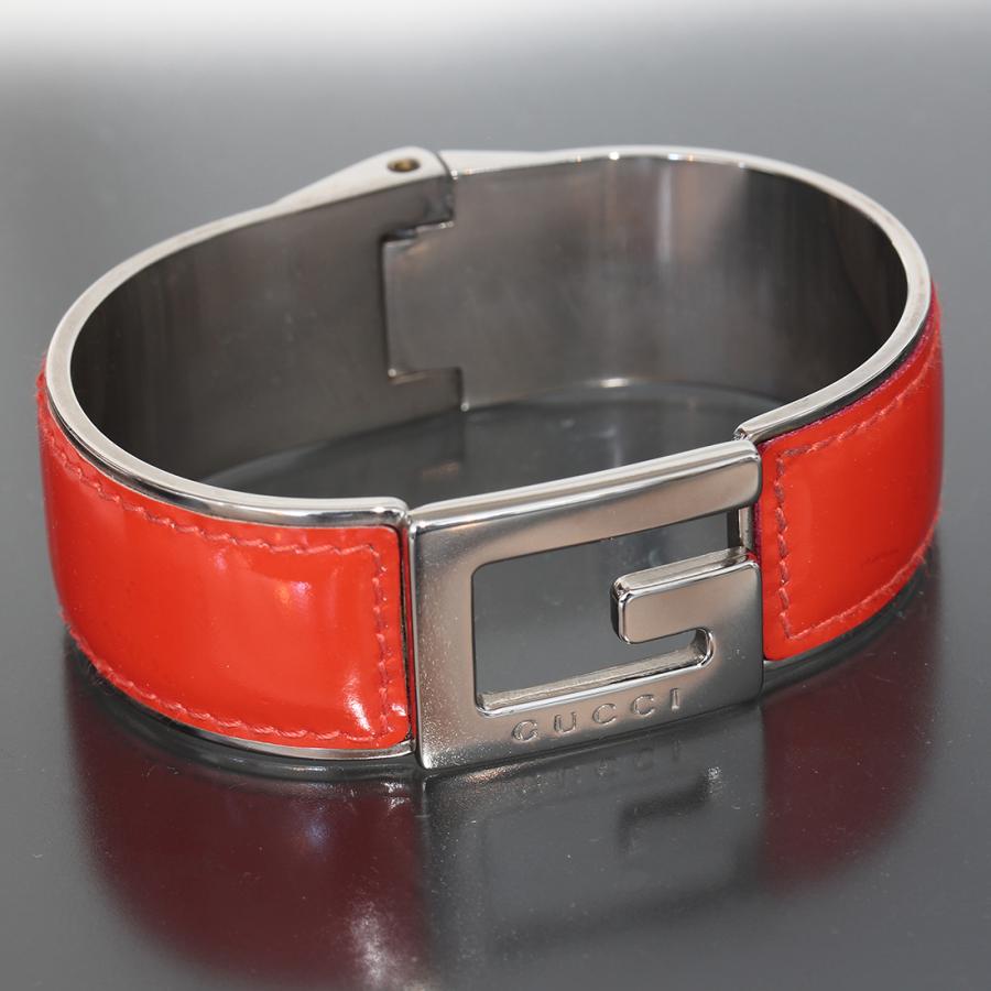 GUCCI グッチ Gモチーフ バングル オレンジ メタル E1121 : Jewery&Brand NEONET - 通販 - Yahoo!ショッピング