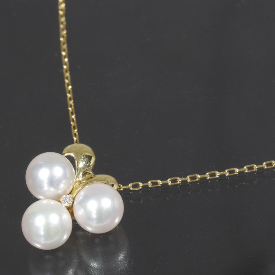 MIKIMOTO ミキモト アコヤパール6.3mm玉 ネックレス K18YG 2.8g E1168 : Jewery&Brand NEONET - 通販 - Yahoo!ショッピング