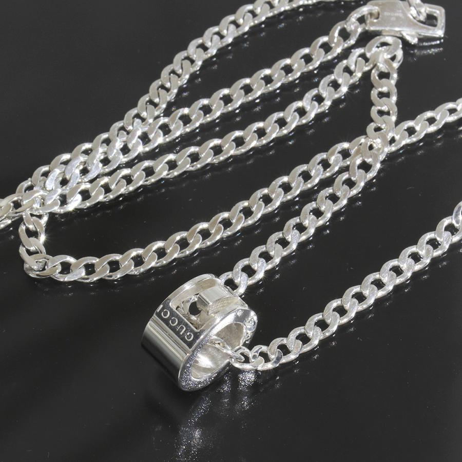 GUCCI 仕上げ済 グッチ カットアウトG ネックレス シルバー925 男女兼用 E1370 : Jewery&Brand NEONET - 通販 - Yahoo!ショッピング