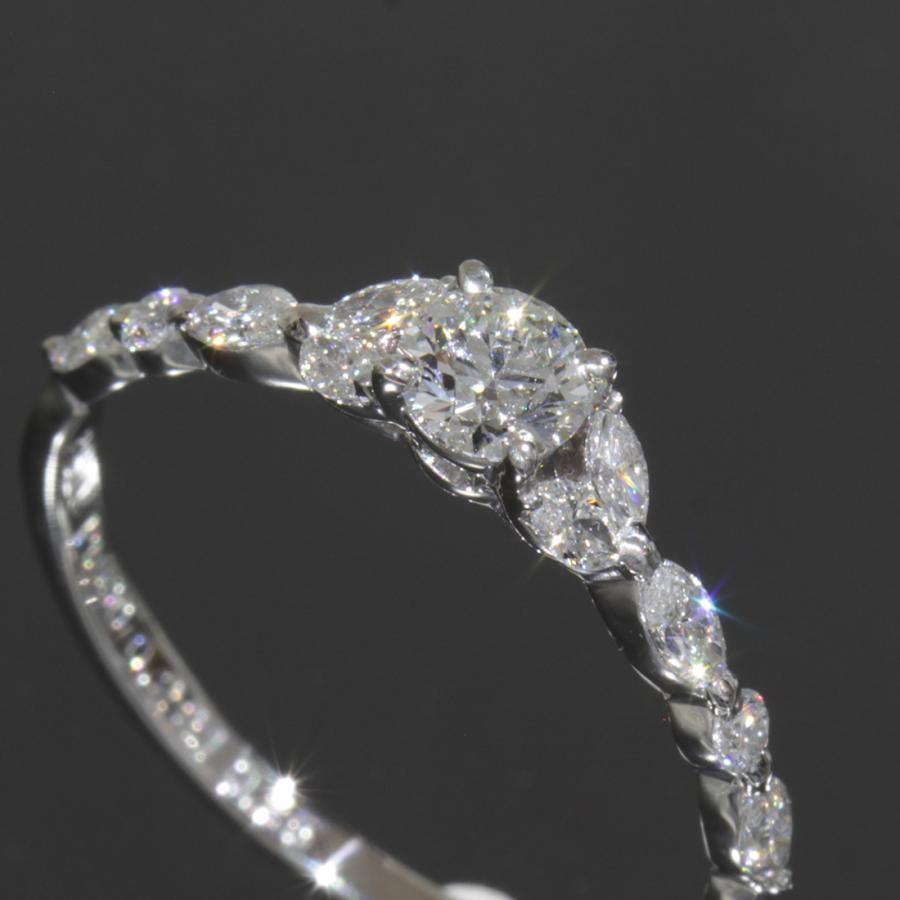 アーカー AHKAH トランスペアレント ダイヤ0.25ct 0.22ct リング 9.5号 Pt900 1.6g E1469 : e1469 : Jewery&Brand NEONET ...