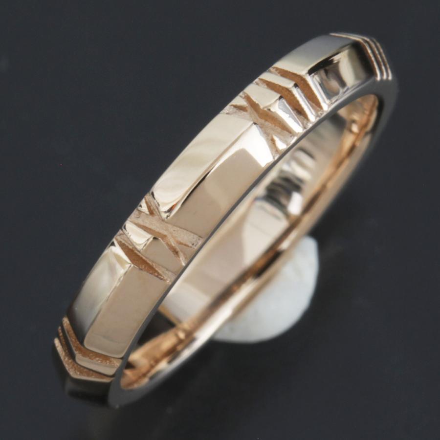 ティファニー アトラス Xクローズド ナロー リング 9号 K18PG E1563 : e1563 : Jewery&Brand NEONET ...