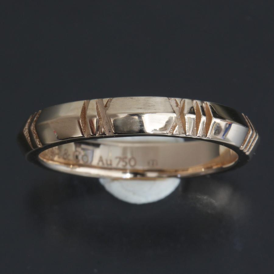 ティファニー アトラス Xクローズド ナロー リング 9号 K18PG E1563 : e1563 : Jewery&Brand NEONET ...