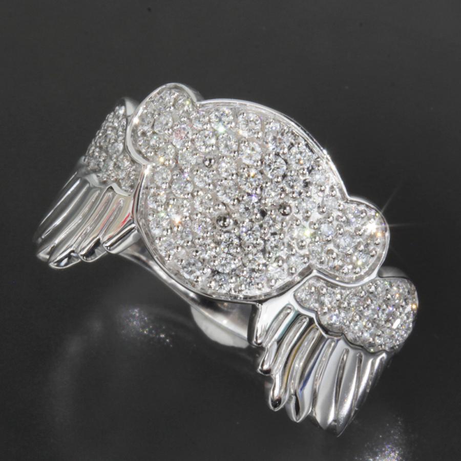 TOUS トウス パヴェダイヤ リング 13号 K18WG 6.9g クマ 可愛い E1635 : Jewery&Brand NEONET - 通販 - Yahoo!ショッピング