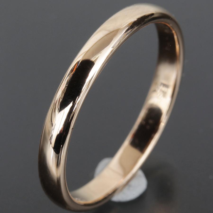 TIFFANY&Co. ティファニー ウエディングリング 21号 K18PG 3.8g 3mm 750 ピンクゴールド メンズ E1656 : Jewery&Brand NEONET - 通販 ...