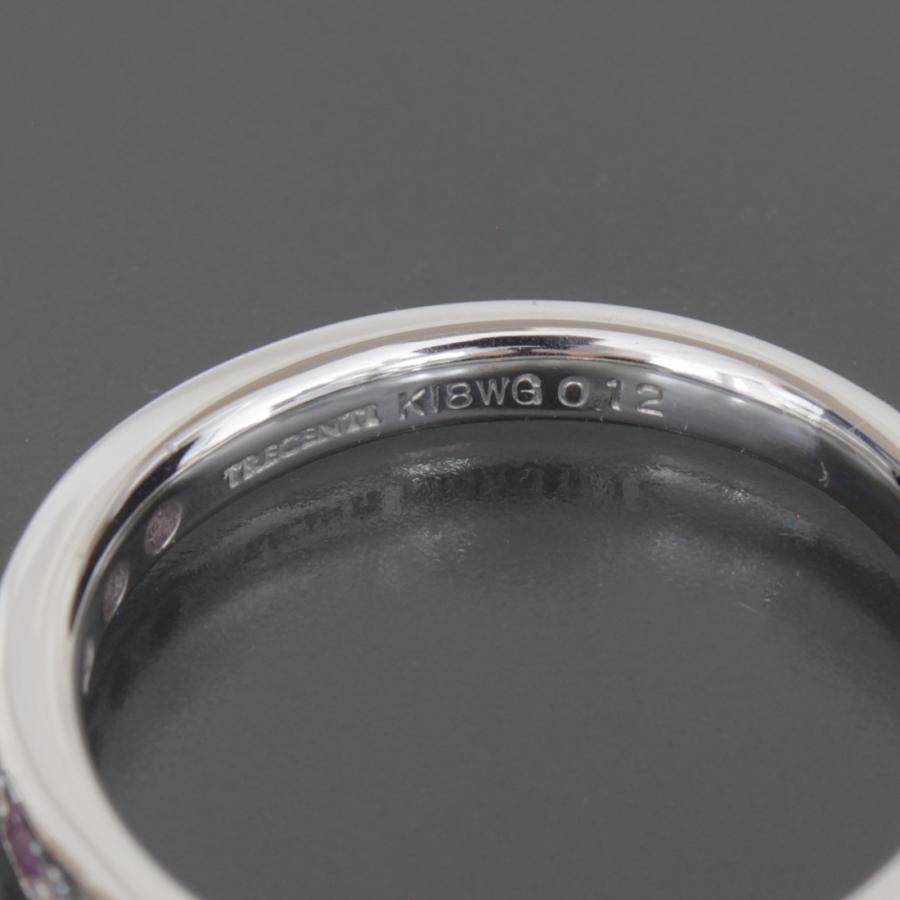 トレセンテ TRECENTI ハーフエタニティダイヤ0.12ctリング 9号 K18WG E1742 : Jewery&Brand NEONET - 通販 - Yahoo!ショッピング