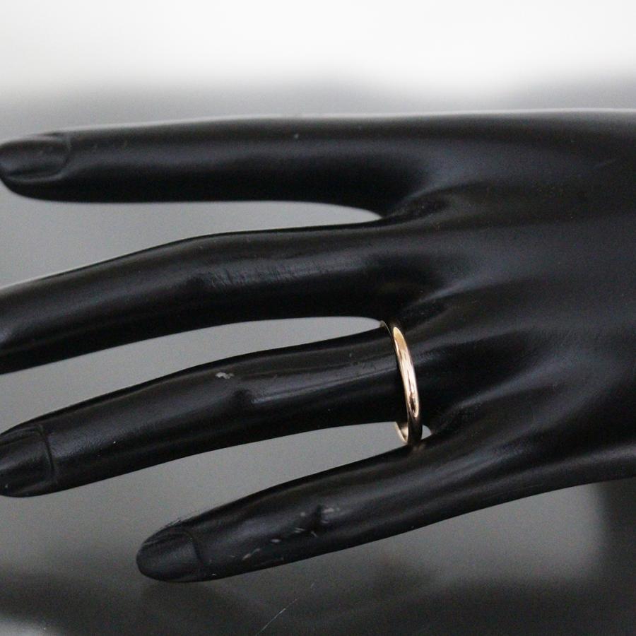 Cartier カルティエ ウエディングリング 21号 (62) 2.4mm K18PG ピンクゴールド メンズ E1815 : Jewery ...