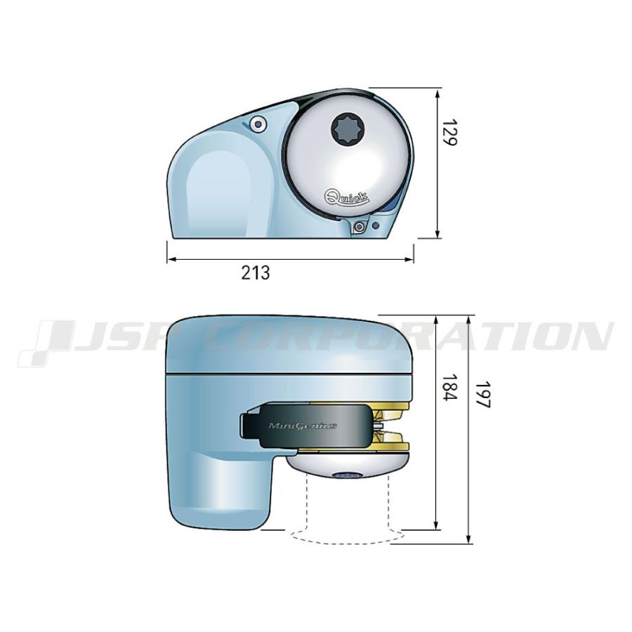 QUICK(クイック) ウインドラス GENIUS シリーズ GP2 1200FF 12V : 41370 : ネオネットマリンYahoo!店 ...