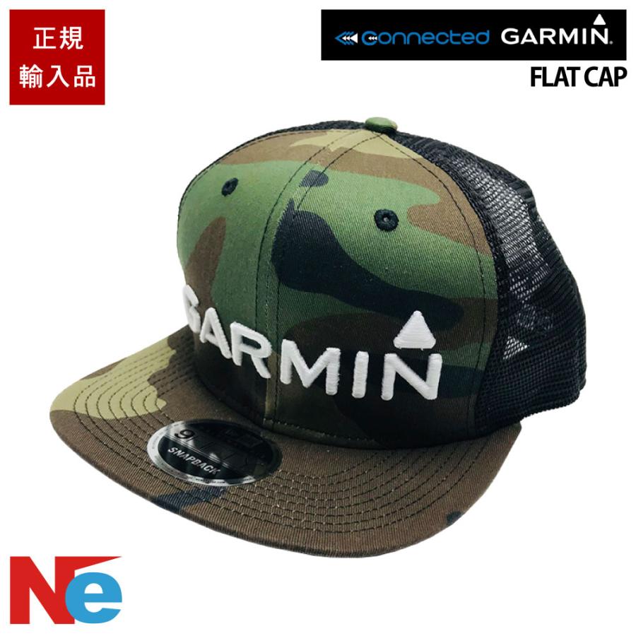 GARMIN（ガーミン） NEWERA MESH FLAT CAP ニューエラ カモフラージュ 魚探 魚群探知機 魚探知機 : ネオネット ...