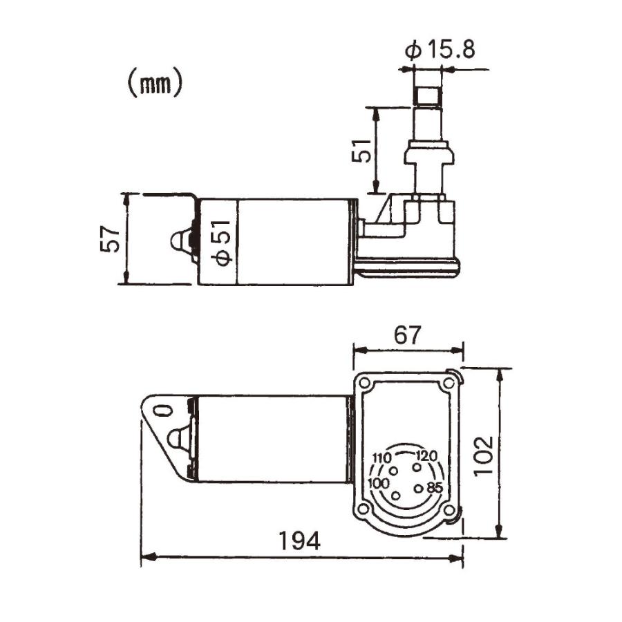 VETUS(ヴィータス) ワイパーモーター : ネオネットマリンYahoo!店 - 通販 - Yahoo!ショッピング