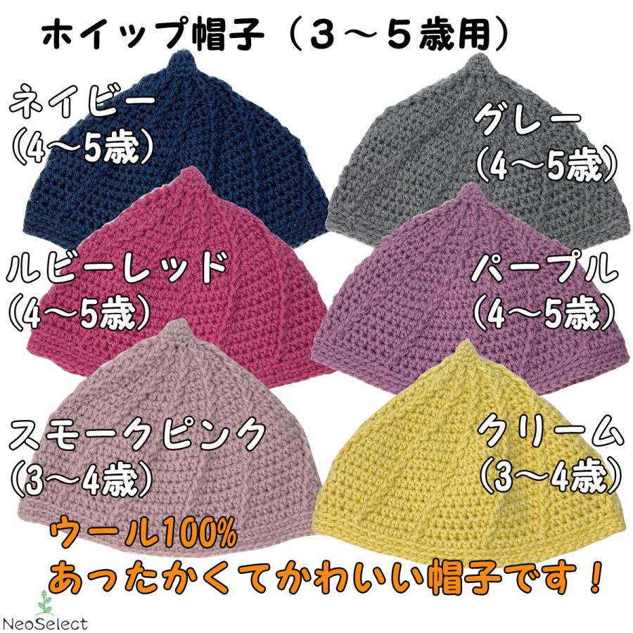 【ホイップ帽子】子供 ニット帽子 3歳〜5歳 ホイップ どんぐり かわいい ウール キッド プレゼント : NeoSelect-Store ...