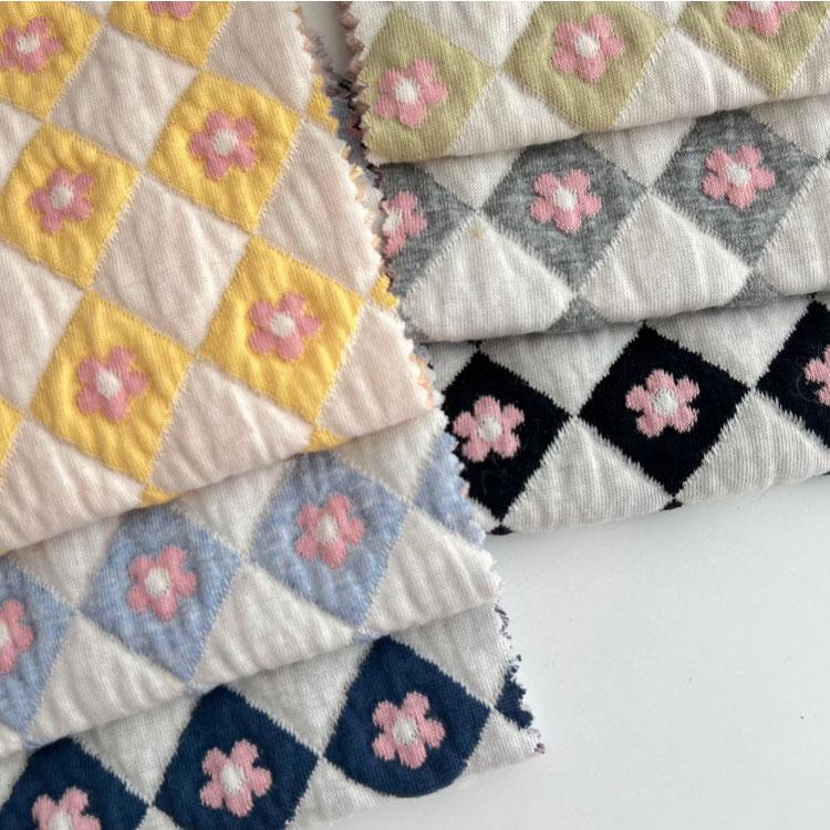 【お取り寄せ】( ニット生地 ) ダイヤモンドブロッサムジャカードニット 生地 │大幅125cm 6color【 商用利用可 】 : ja08je241111 : NESSHOME - 通販 ...