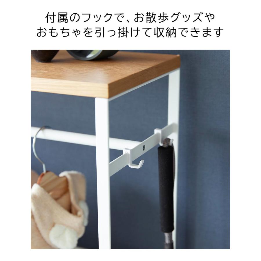 tower ラック ペットコート ハンガーラック タワー 棚 スチールラック スリム ベビー用品収納 山崎実業 ホワイト ブラック 2119 2120 : アウトドアと雑貨のグラスホッパー ...