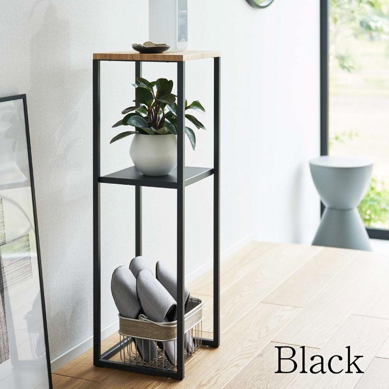 タワー 収納ラック コンソールテーブル 加湿器 消毒液スタンド アルコールスタンド 台 電話台 棚 サイドテーブル ブラック ホワイト 5983 5984 :5983:アウトドアと雑貨のグラス ...