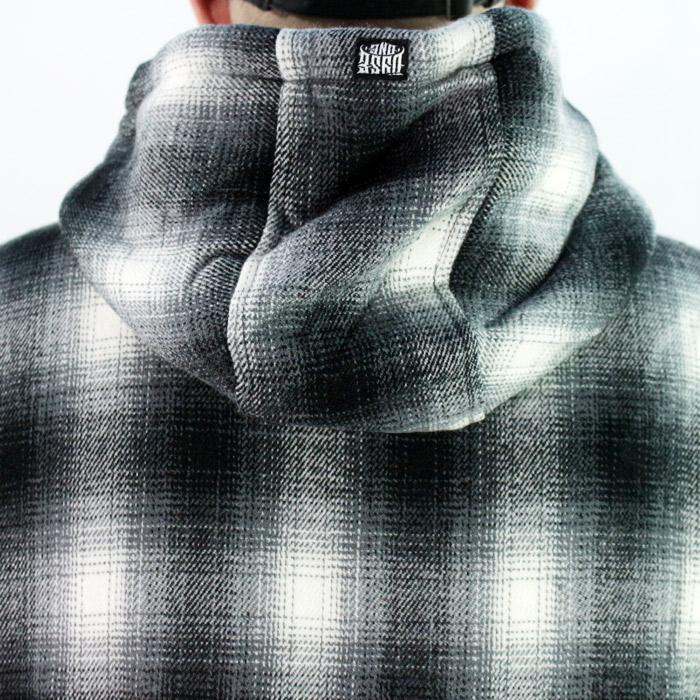 ローライダー クロージング フード付きジャケット LOWRIDER CLOTHING SHERPA LINED FLANNE JACKET ...