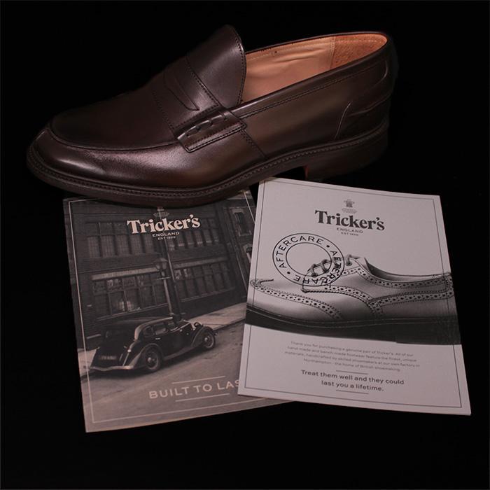 Tricker's トリッカーズ ジェームズ 革靴 trickers JAMES LEATHER SOLE M3227/3 Espresso ...