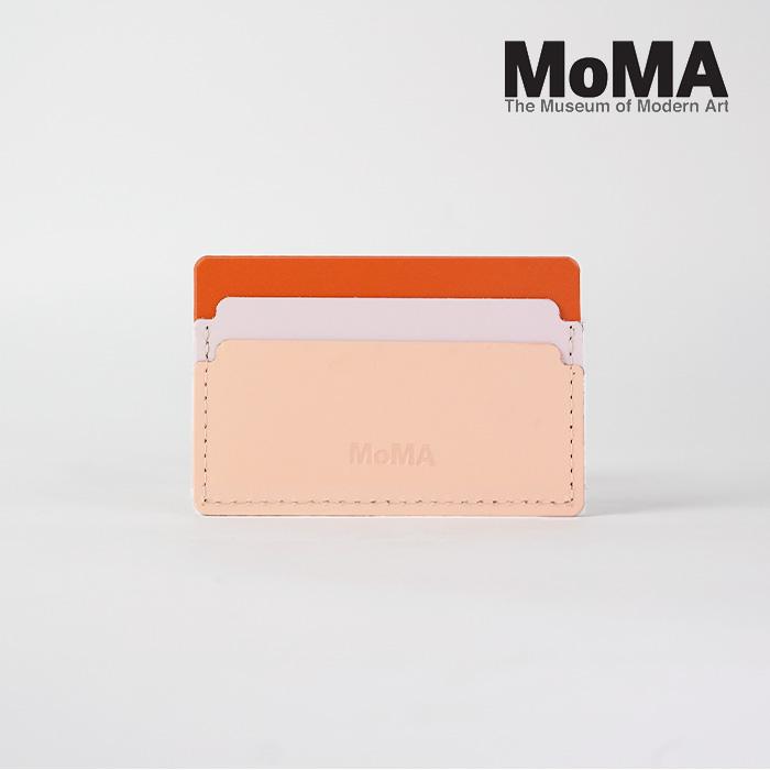 MoMA モマ カードケース MOMA RECYCLED LEATHER CARDHOLDER #152626 Pink VACAV カードフォルダー 薄型 ミニマル リサイクルレザー 旅行 ...