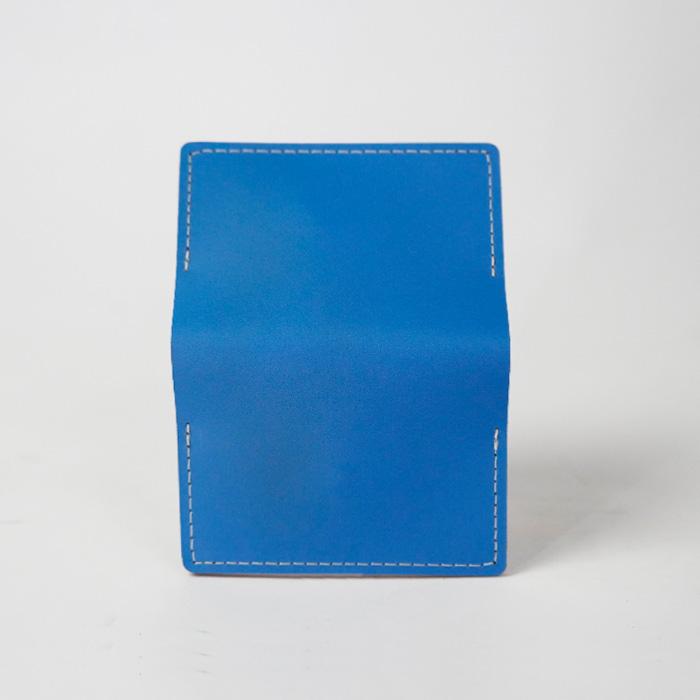 MoMA モマ ミニウォレット MOMA PRIMARY RECYCLED LEATHER WALLET #152628 Blue Red ...
