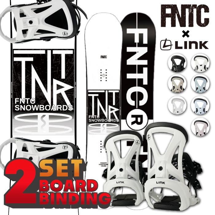 [取付無料!!]FNTC ボード × リンク ビンディング 2点セット 2024 エフエヌティーシー TNT R White/Black × LINK GRD-2 ティーエヌティー [日本正規 ...