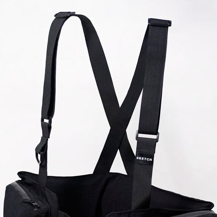防水ベスト sketch WATER PROOF LONG UTILITY VEST ウォーター 防水ベスト sketch WATER PROOF LONG UTILITY VEST ウォーター