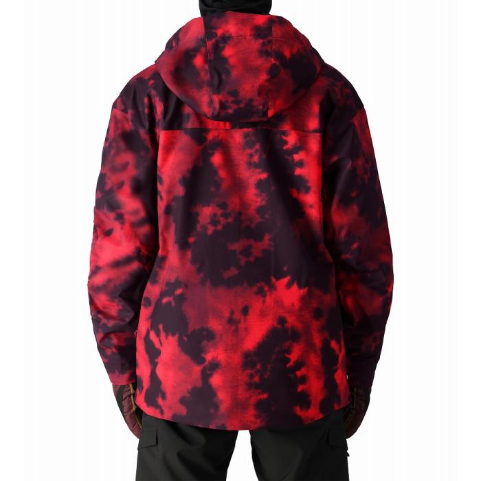 686（シックスエイトシックス） スノーボード ウェア ジャケット 686 GATEWAY SHELL JACKET Red Nebula ...