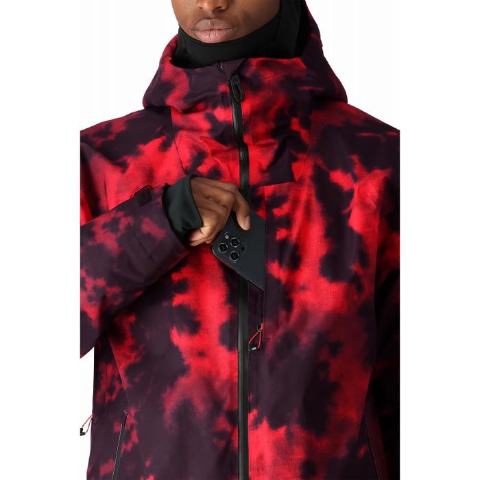 686（シックスエイトシックス） スノーボード ウェア ジャケット 686 GATEWAY SHELL JACKET Red Nebula ...