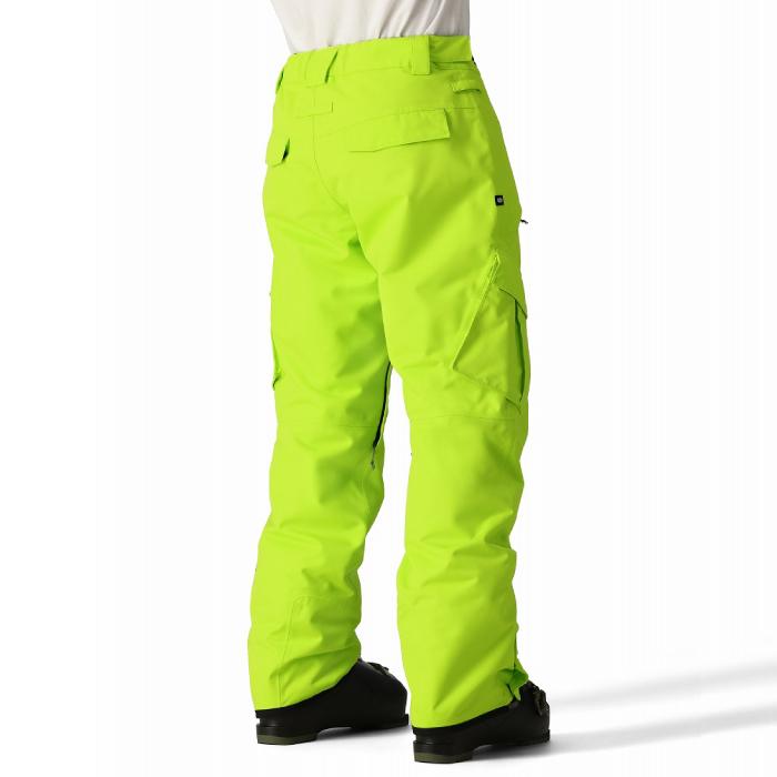 686 スノーボード ウェア パンツ シックスエイトシックス INFINITY INSULATED CARGO PANT Lime メンズ ...