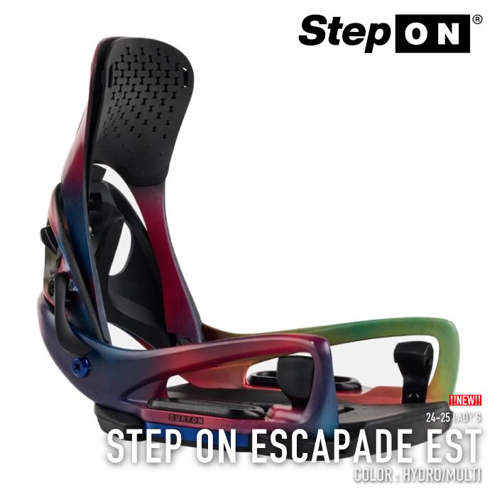 スノーボード バインディング ビンディング バートン BURTON STEP ON ESCAPADE EST Hydro/Multi ステップ ...
