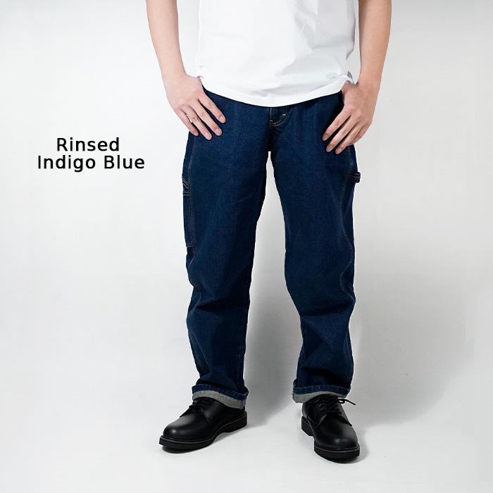 Dickies（ディッキーズ） ワーク デニムパンツ Dickies RELAXED FIT CARPENTER HEAVY WEIGHT DENIM JEAN 1993 Rinsed ...