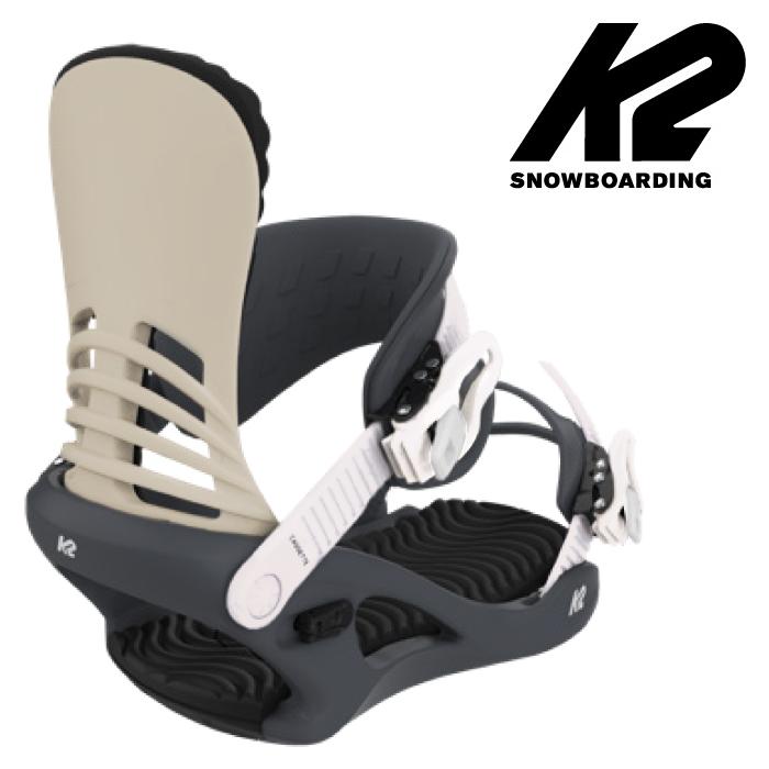 K2（スキー、スノーボード） スノーボード バインディング ビンディング ケーツー K2 CASSETTE Grey カセット グレー レディース 24-25 日本正規品 : Ne.S.T ...