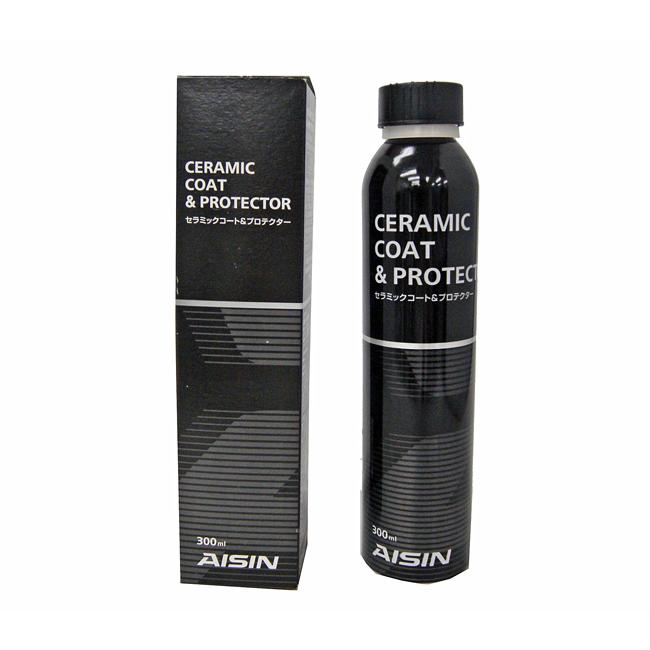 アイシン AISIN オイル添加剤 セラミックコート&プロテクター 300ml ADPAZ-9003[Ceramic Coat ...