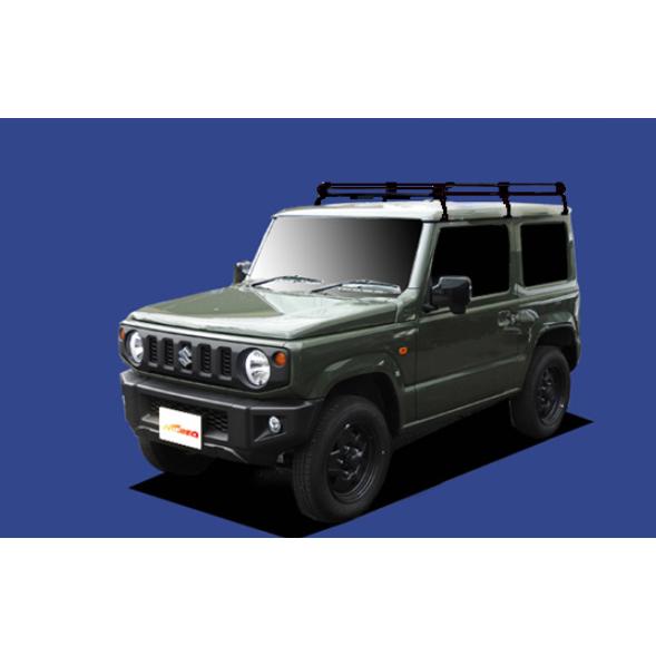 TUFREQ ルーフキャリア ジムニー JB64W 標準ルーフ用/P+シリーズ 長さ：ミドル PL437B+ : NET部品館2号店 - 通販 - Yahoo!ショッピング