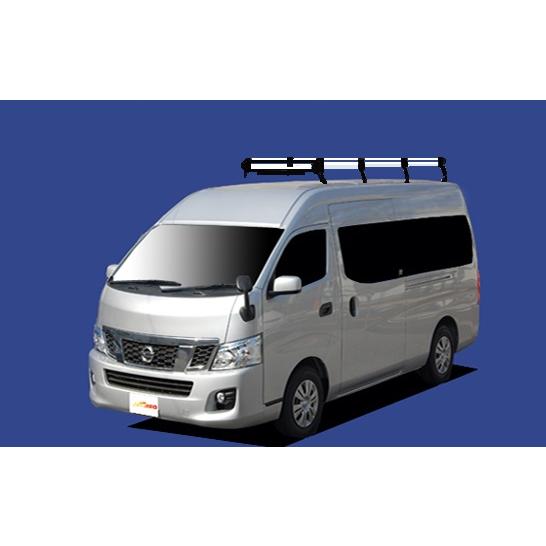 TUFREQ ルーフキャリア NV350キャラバン E26系 ハイルーフ用/H+シリーズ 長さ：ロング HF242A+ : NET 部品館 - 通販 - Yahoo!ショッピング