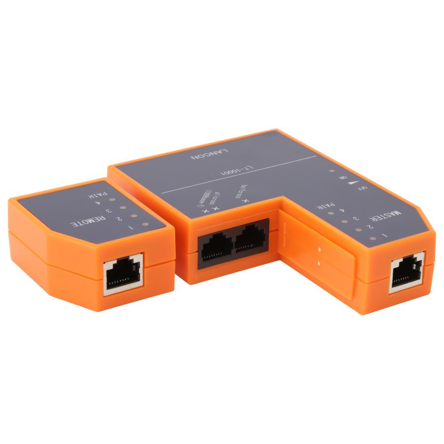 LT-10001とLT-10002セット LANケーブルチェッカー/LANケーブルファインダー、チェックと整線が同時進行 LAN工事効率UP ...