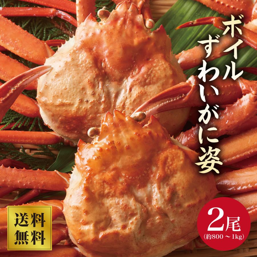 【大阪中央卸売市場より直送！】ボイル ずわいがに姿 2尾（約800g〜1kg） : ネットdeグランマルシェYahoo!店 - 通販 - Yahoo!ショッピング
