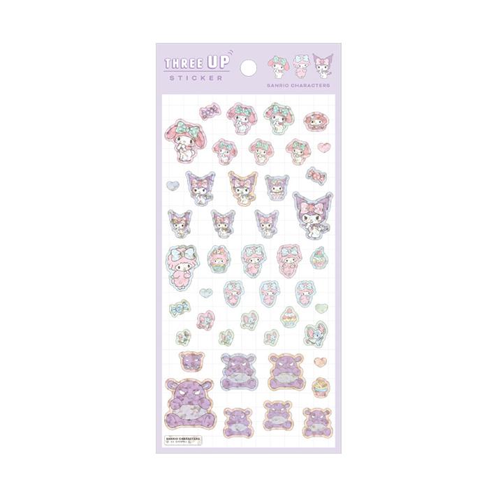 マイメロディ クロミ ピアノ スリーアップステッカー 118821 [M便 1/20] : 4550451188216-crx : シブヤ文具 ...