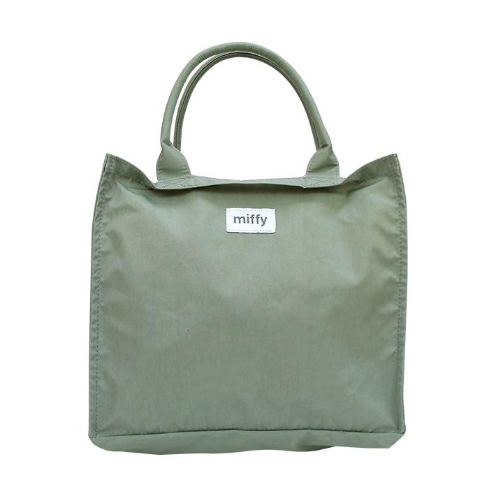 Miffy（ミッフィー） コンテナトートバッグ こっそり柄 グレー