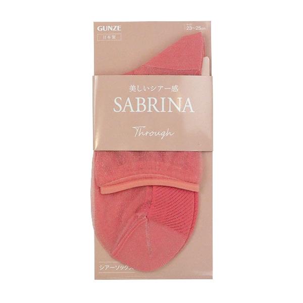SABRINA（GUNZE） グンゼ SABRINA サブリナ レディースシアーソックス Through 日本製 年間 SQV531 GUNZE [23-25サイズ] 婦人 : ネットで ...