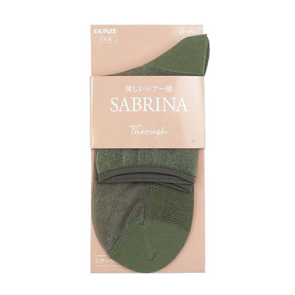 SABRINA（GUNZE） グンゼ SABRINA サブリナ レディースシアーソックス Through 日本製 年間 SQV531 GUNZE [23-25サイズ] 婦人 : ネットで ...