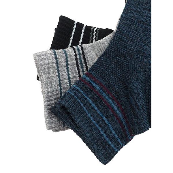 EDWIN グンゼ EDWINメンズカジュアルソックス 履き口細ボーダー COOL FLEX 3P 夏用 EWV034 GUNZE [25-27サイズ] 紳士 : ネットでインナー - 通販 ...