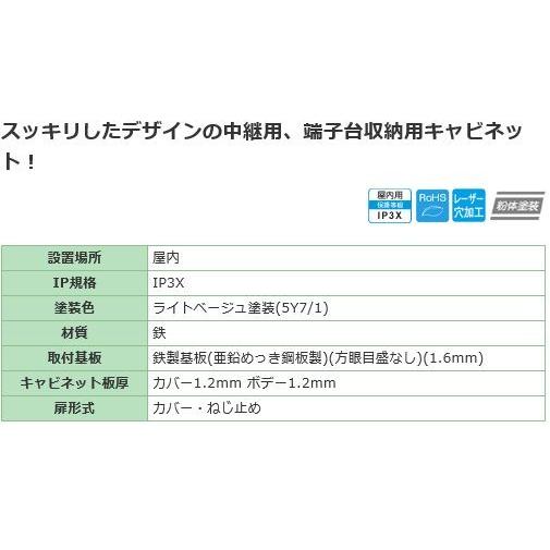 日東工業 TE8-12 TE形ターミナルボックス ヨコ100xタテ200xフカサ80mm 屋内 鉄製 [代引き不可] : ネットde電材Yahoo!店 - 通販 - Yahoo!ショッピング