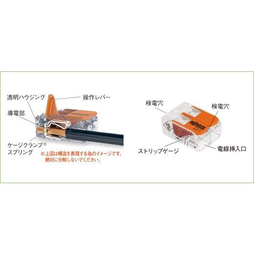 JAPPY WFR-3L-JP ワンタッチ・コネクター 30個入 : ネットde電材Yahoo!店 - 通販 - Yahoo!ショッピング