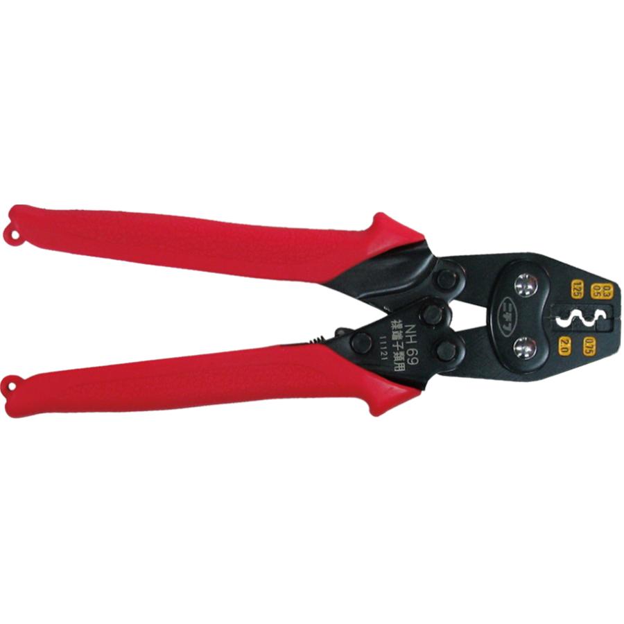 JAPPY NH-69-JP 裸圧着端子用圧着工具 : ネットde電材Yahoo!店 - 通販 - Yahoo!ショッピング