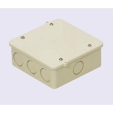 未来工業 PVK-ALNJ PVKボックス 大形四角（浅型） ノック付 ベージュ [代引き不可] : ネットde電材Yahoo!店 - 通販 - Yahoo!ショッピング