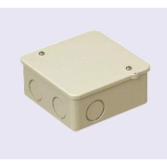 未来工業 PVK-ANM PVKボックス 中形四角（浅型） ノック付 ミルキーホワイト [代引き不可] : ネットde電材Yahoo!店 - 通販 - Yahoo!ショッピング