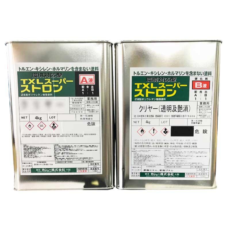 カシューTXLスーパーストロン各クリヤー 8kgセット【カシュー】 : ネットdeシマモト - 通販 - Yahoo!ショッピング