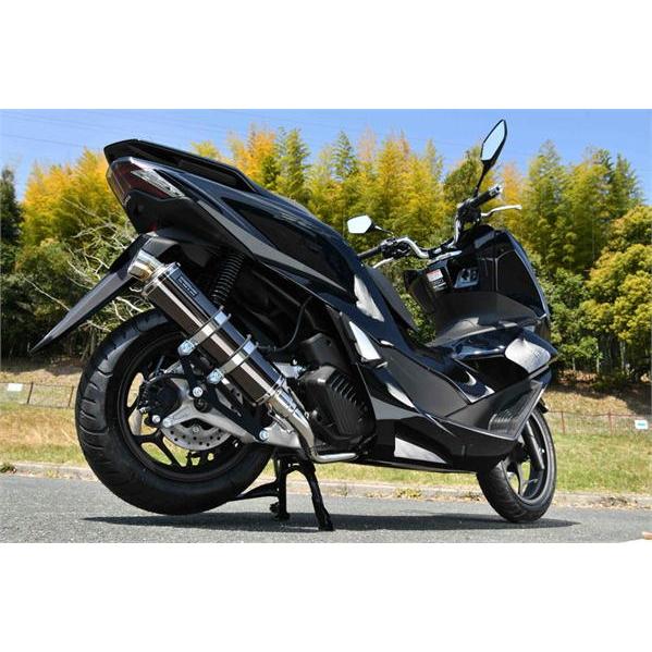 ビームス BEAMS R-EVO SMB スーパーメタルブラックサイレンサー 政府認証 フルエキゾースト PCX160 '23 ...
