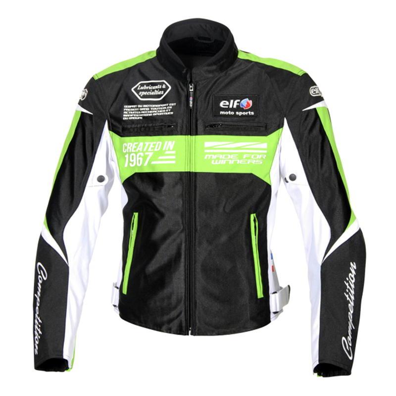 elf エルフ ELF イデアールメッシュジャケット ブラック＆グリーン サイズL : ネトセトラショップ - 通販 - Yahoo!ショッピング