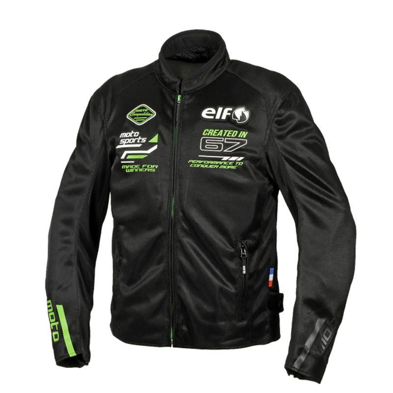 elf エルフ ELF エオリアメッシュジャケット ブラック＆グリーン サイズ4L : ネトセトラショップ - 通販 - Yahoo!ショッピング