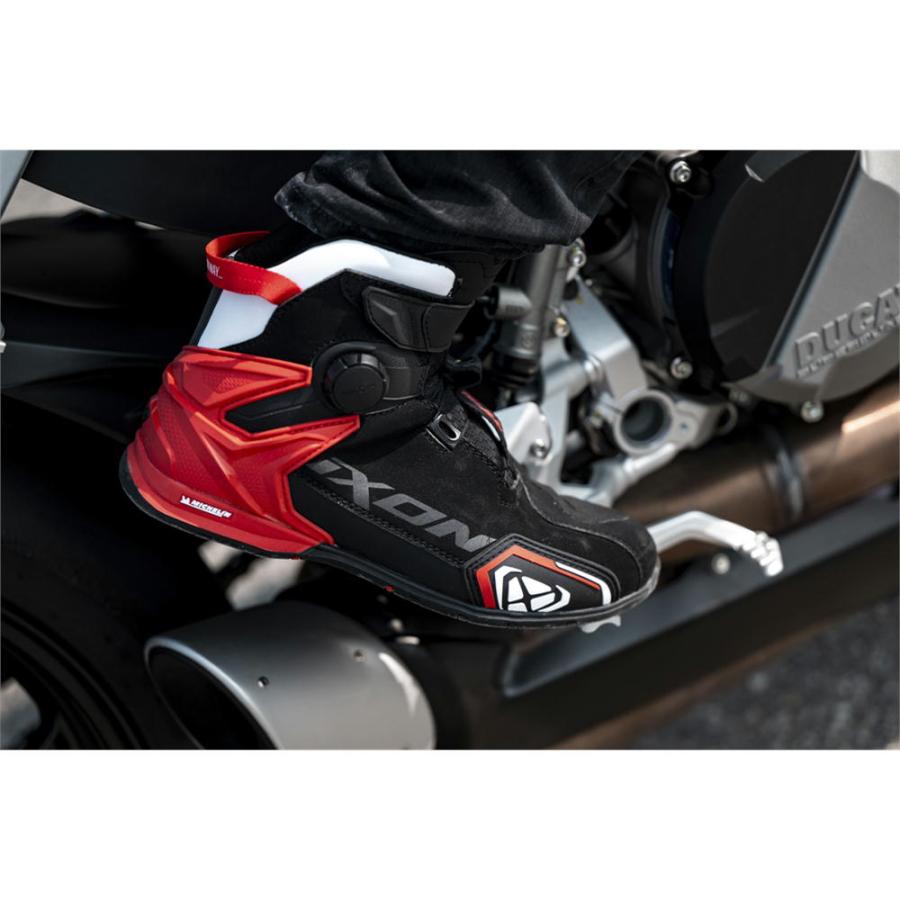 イクソン iXON ブーツ BULL 2 WP 1027 BLACK/WHITE/RED 44（29cm） : ixon-508101007-1027-44 : ネトセトラショップ - 通販 ...